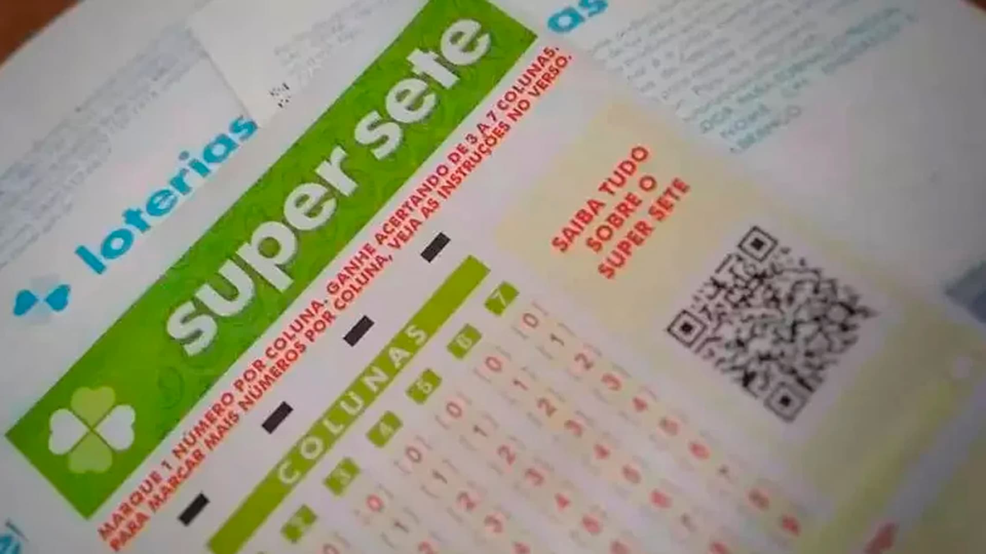 Resultado da Super Sete 15/06/26: Números sorteados e ganhadores